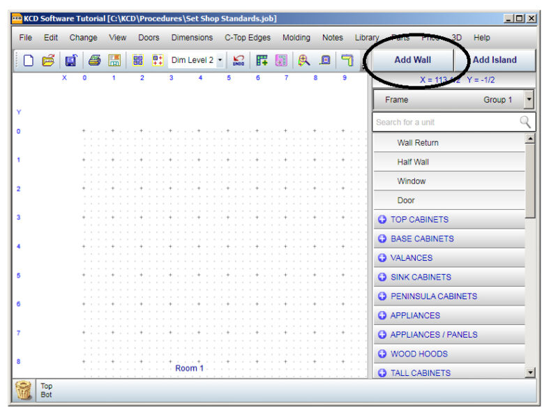 Set & Change Shop Standards - KCD Software