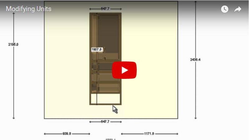 Modifying Units - KCD Software