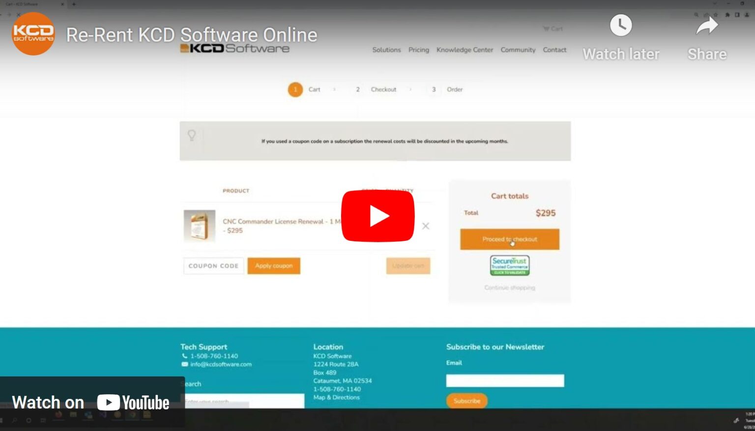 Re-Rent KCD Software Online - KCD Software